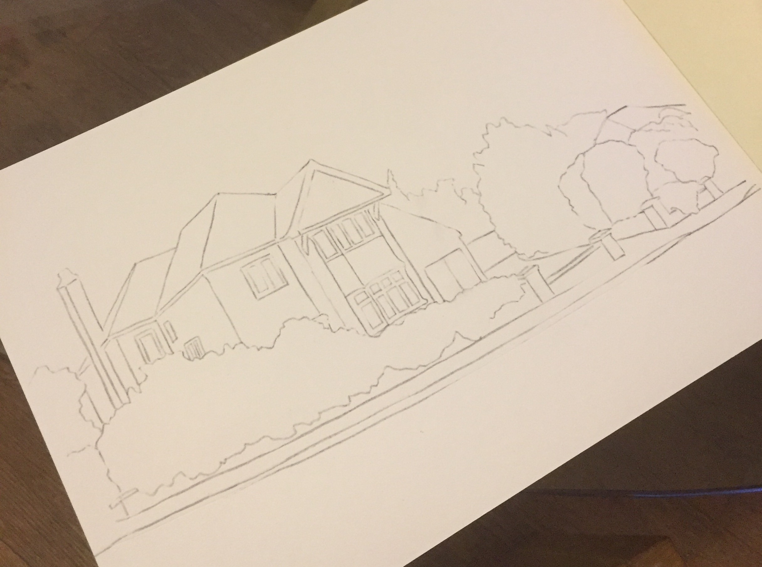 Orchard House Painting – Troy Jenkinson